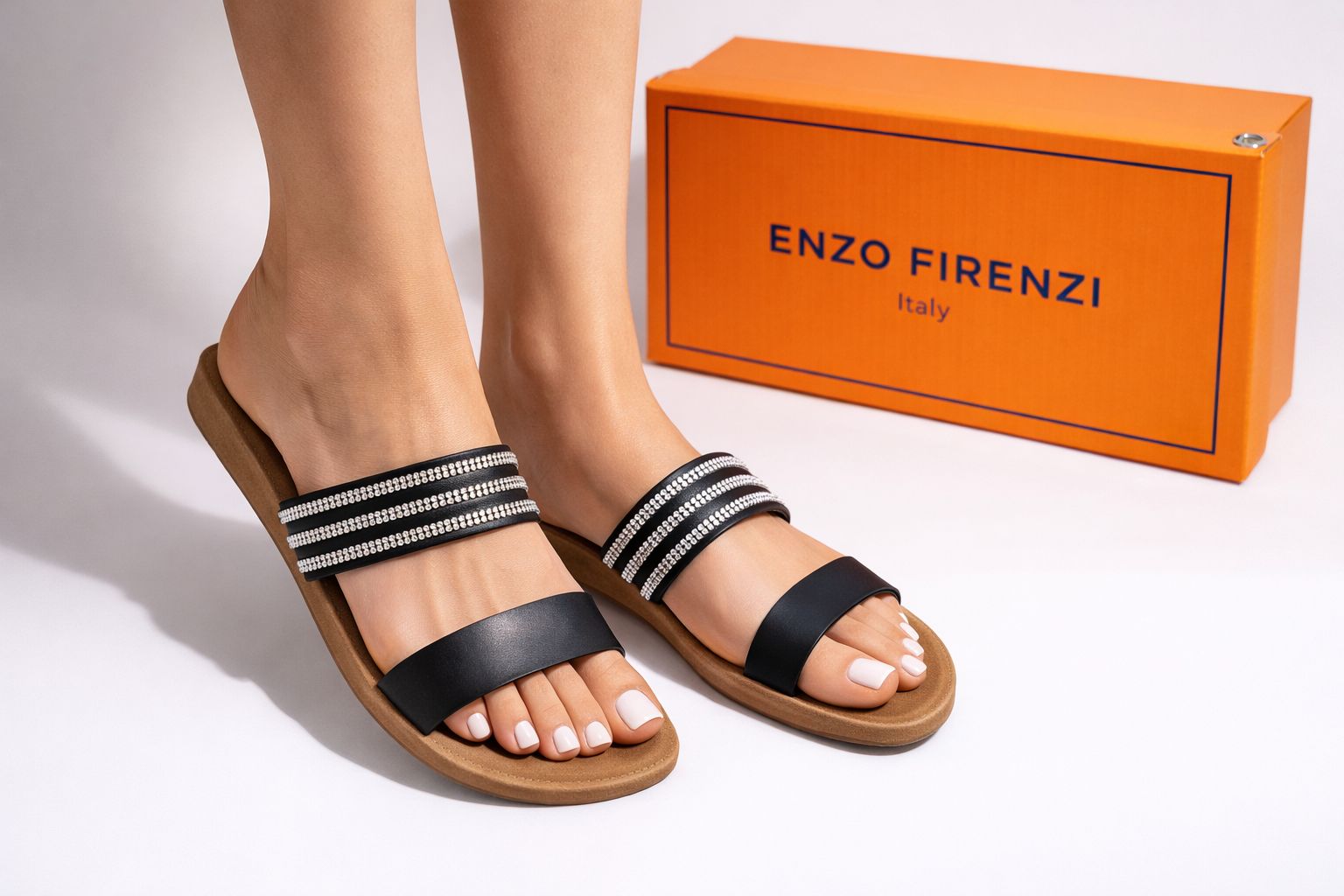 Sandalia ENZO FIRENZI, estilo Italiano - Centuria
